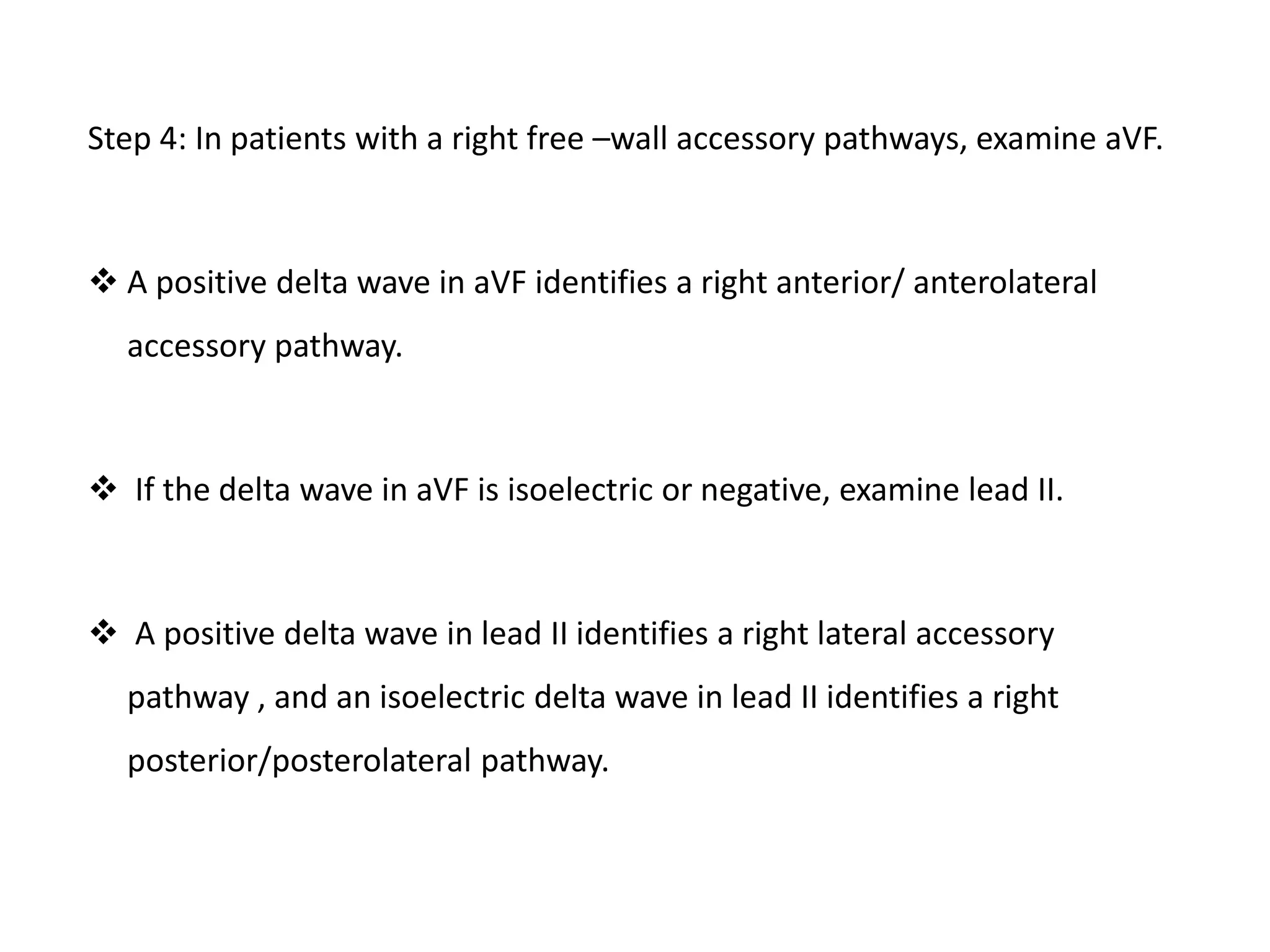 Localization of WPW( accessory Pathway) by surface ECG | PPTX