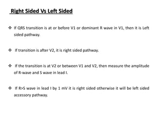 Localization of WPW( accessory Pathway) by surface ECG | PPTX