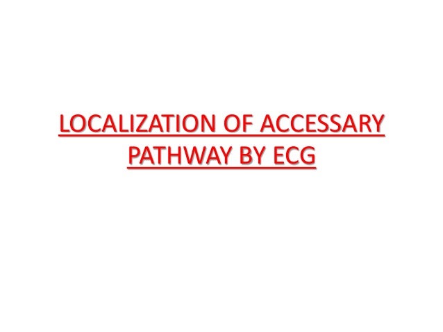 Localization Of Wpw Accessory Pathway By Surface Ecg