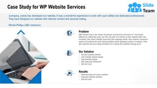 WP Website Proposal PowerPoint Presentation Slides | PPT