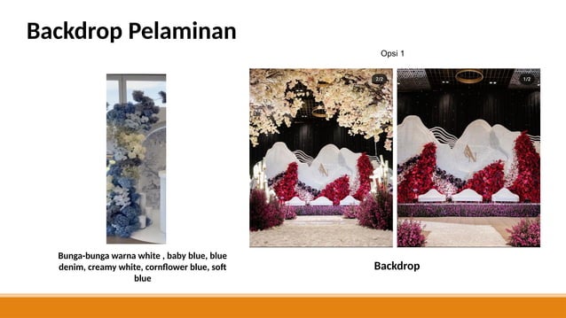 WEDDING CONCEPT AND MOODBOARD (COLOR PALETTE) | PPTX