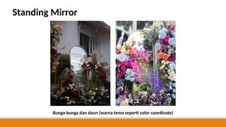 WEDDING CONCEPT AND MOODBOARD (COLOR PALETTE) | PPTX