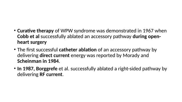 WPW SYNDROME power p oint presentation | PPT