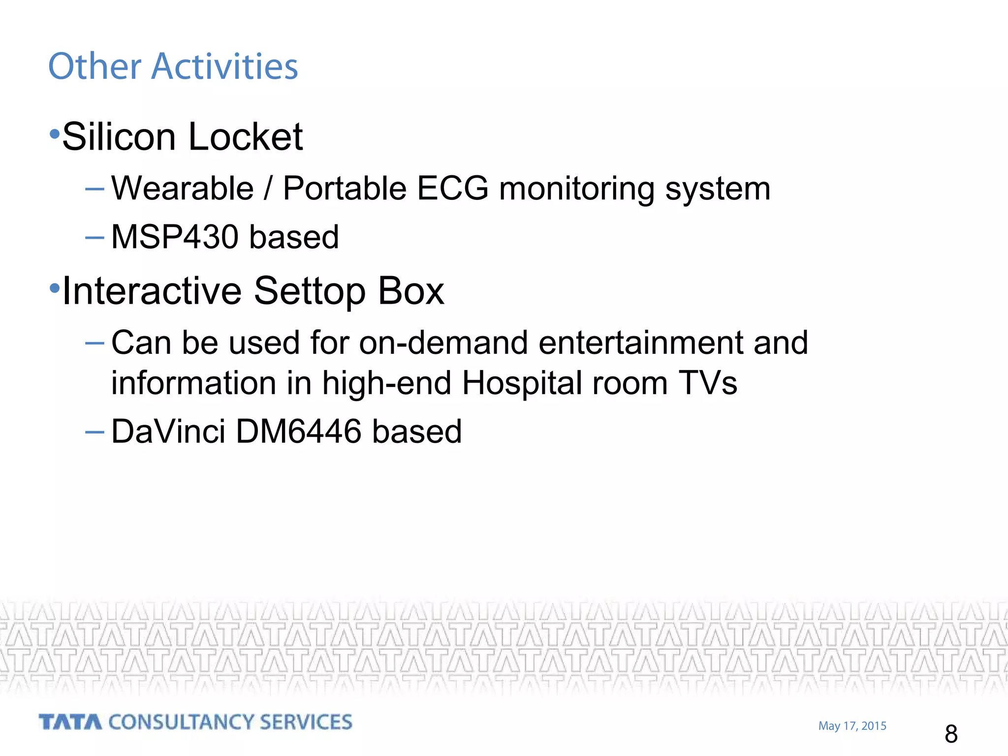 Tidc 2007 healthcare | PPT