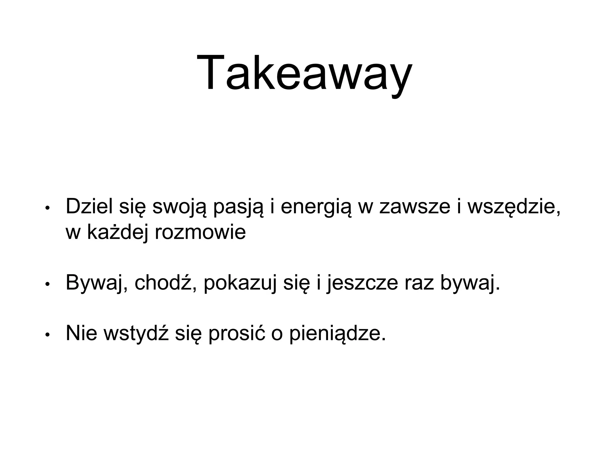 Jak przekonaliśmy ludzi by wsparli nasz projekt? | PPTX