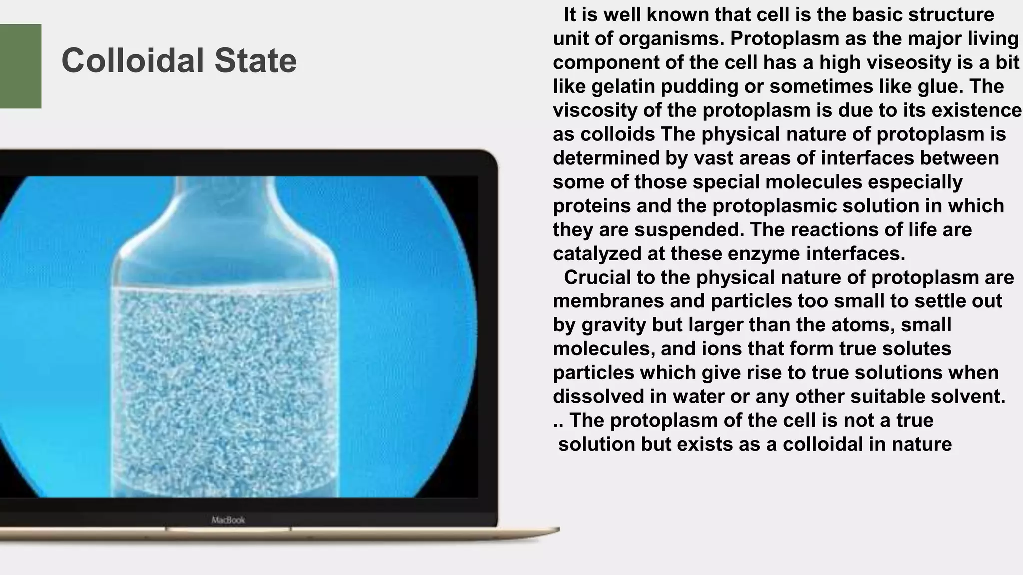 Physiology Colloids | PPTX
