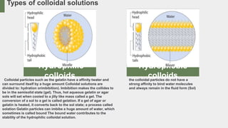 Physiology Colloids | PPTX