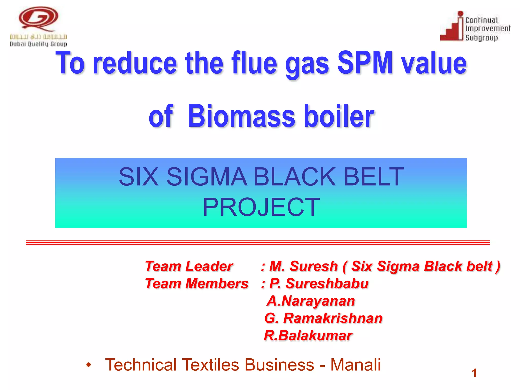 WQD2011 – BREAKTHROUGH PROCESS IMPROVEMENT – GOLD WINNER – SRF Overseas ...