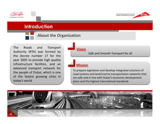 WQD2011 - INNOVATION - RTA - Automated Fare Collection System | PDF