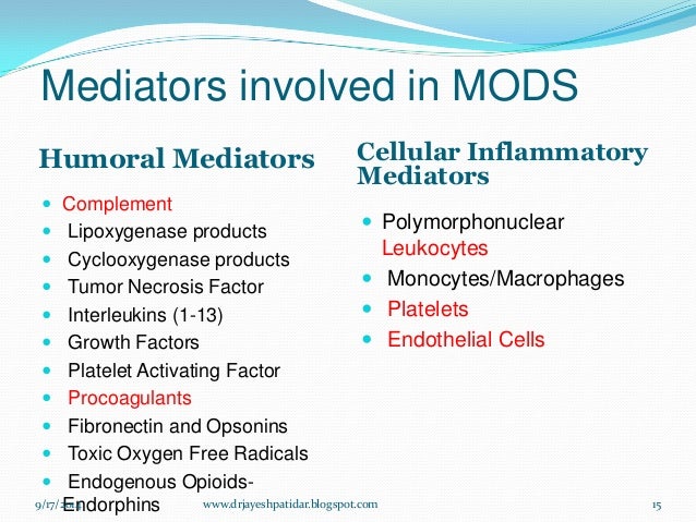 Multi organ dysfunction syndrome