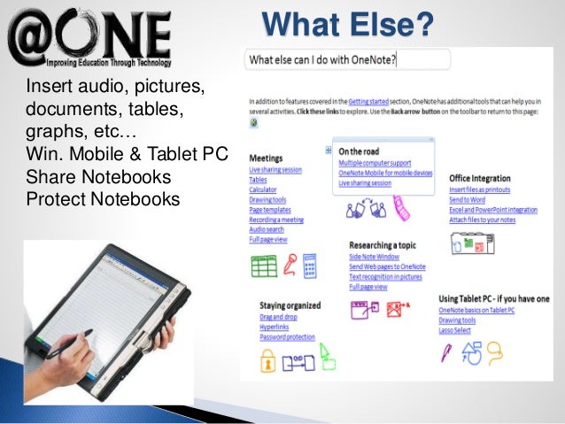 Best uses for onenote - cjgai