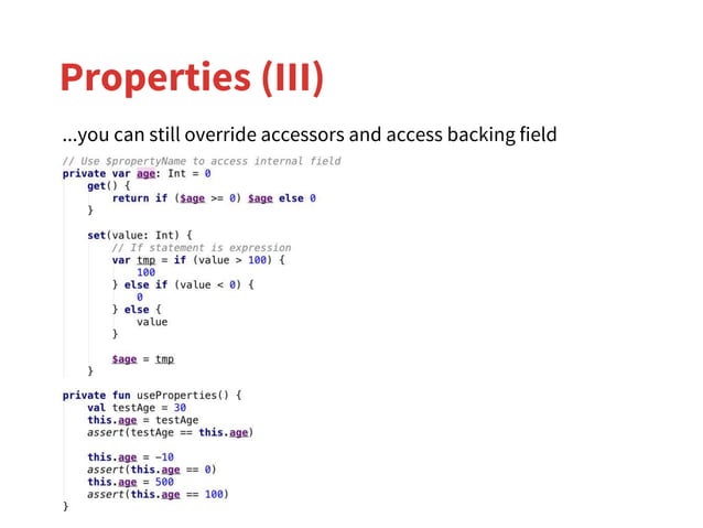 Intro to kotlin | PPT