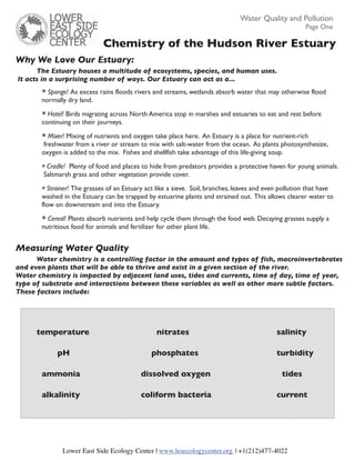 Water Quality and Pollution | PDF
