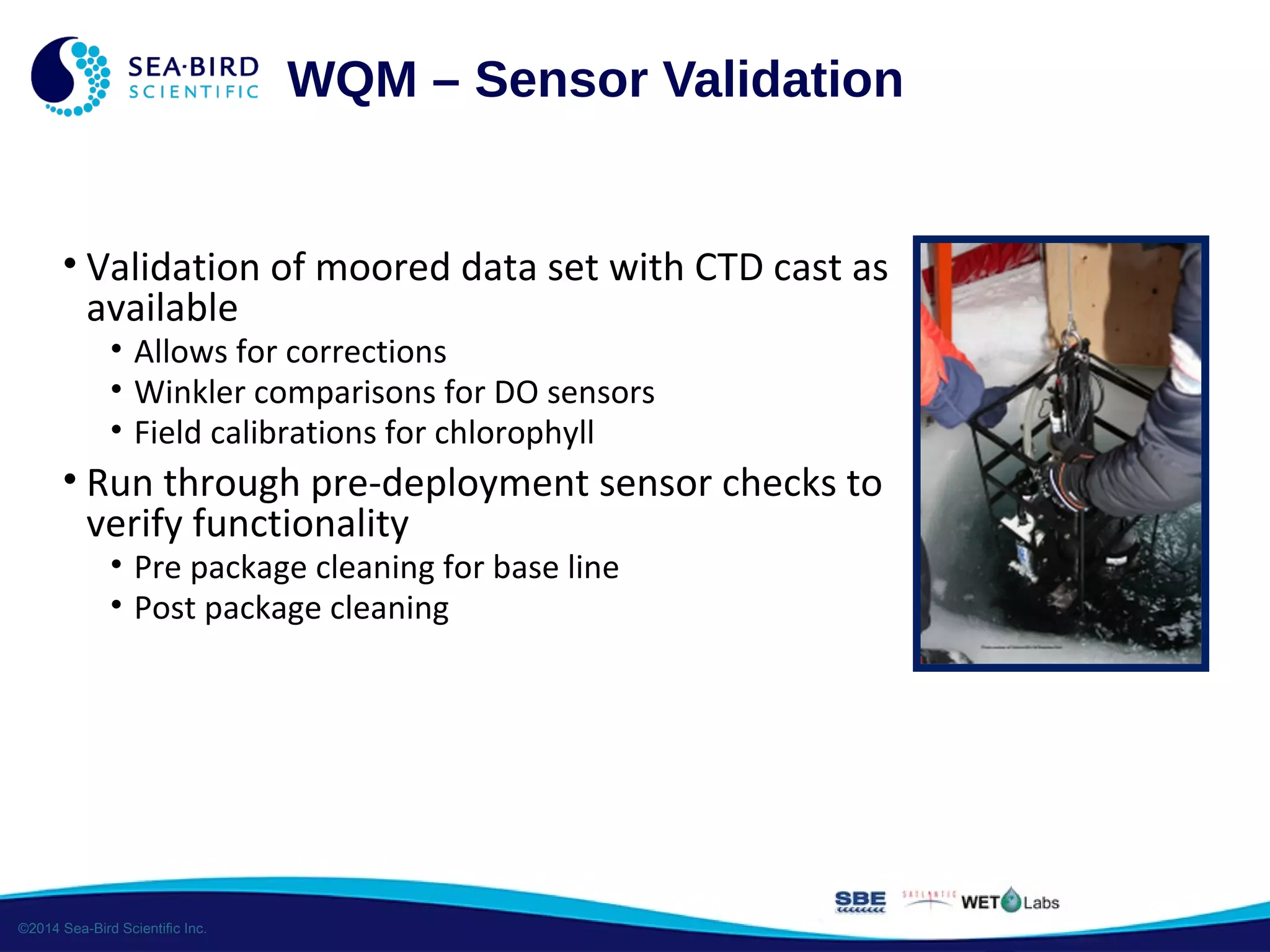 Water Quality Monitor - Sensor Check Procedures | PPT