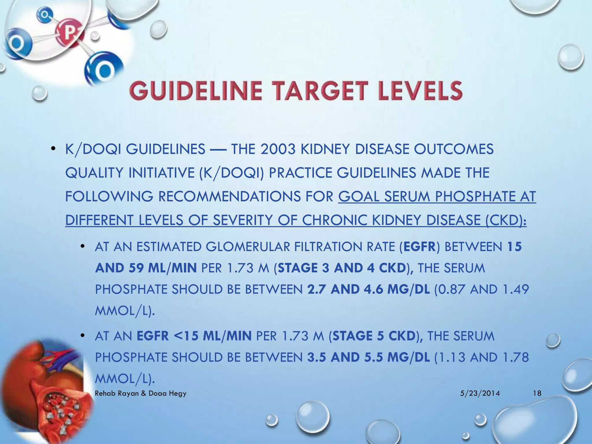 Hyperphosphatemia in CKD | PPTX