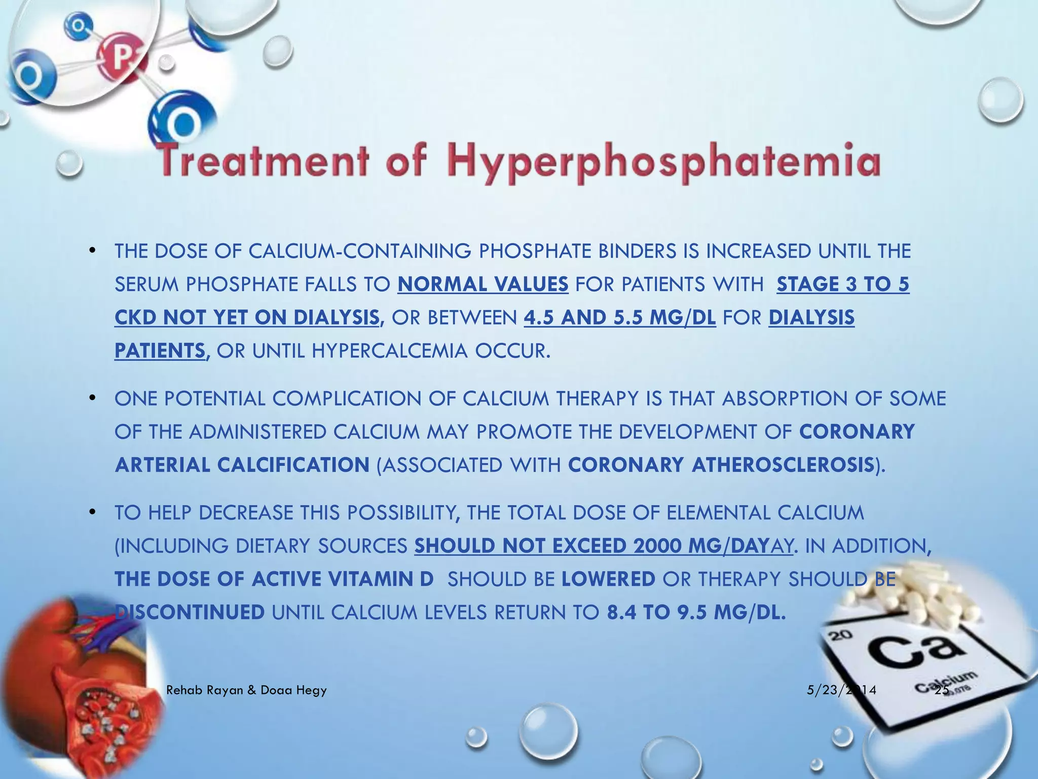 Hyperphosphatemia in CKD | PPTX