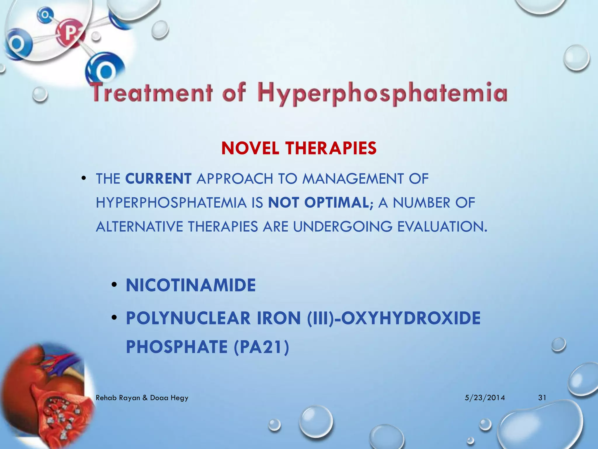 Hyperphosphatemia in CKD | PPTX