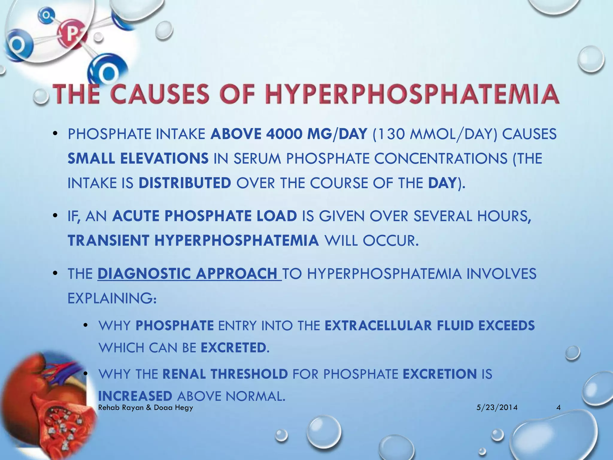 Hyperphosphatemia in CKD | PPTX