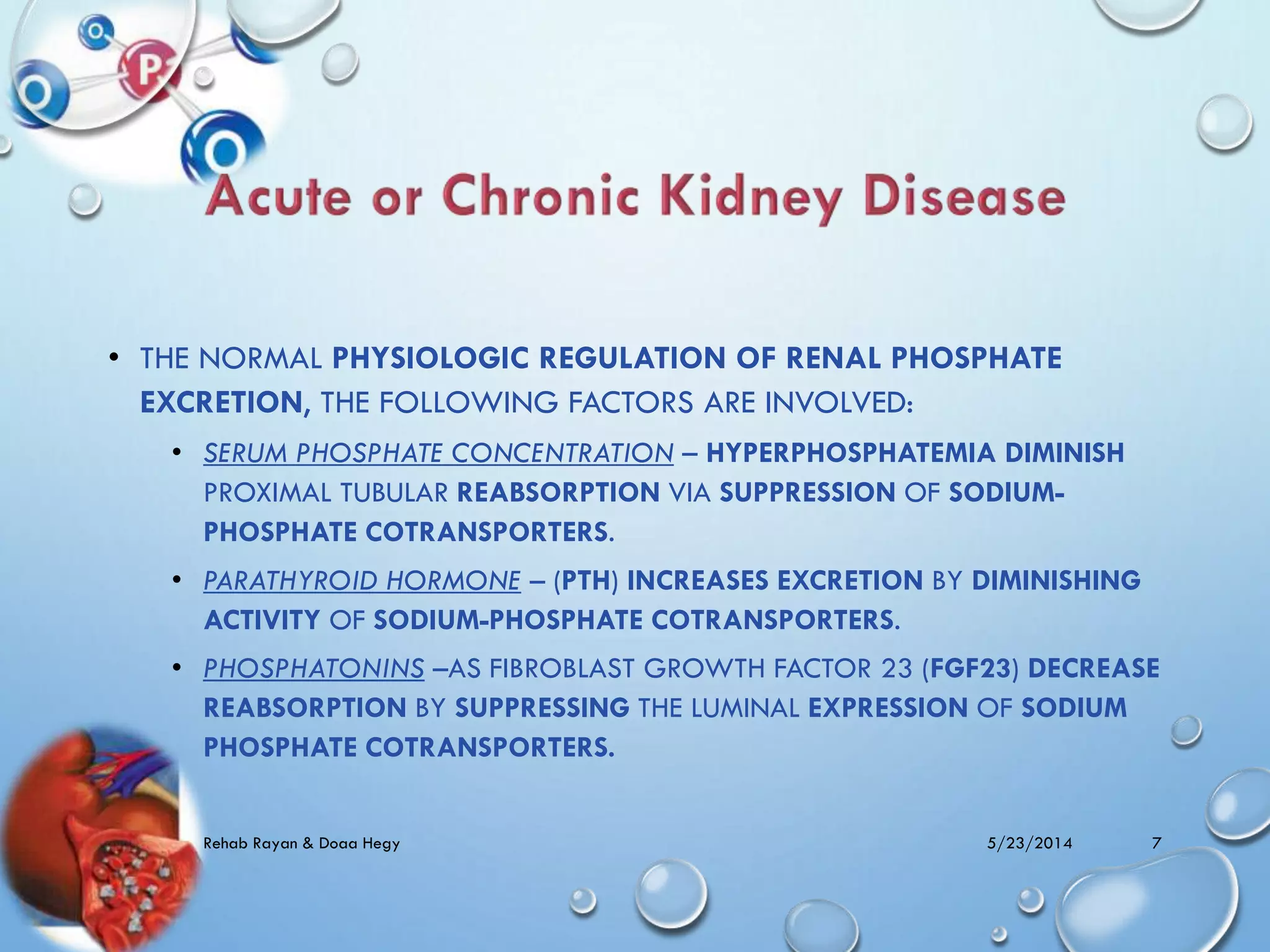 Hyperphosphatemia in CKD | PPTX