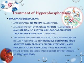 Hyperphosphatemia in CKD | PPTX