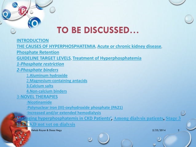 Hyperphosphatemia in CKD | PPTX