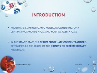 Hyperphosphatemia in CKD | PPTX