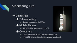 The Evolution of Marketing | PPTX