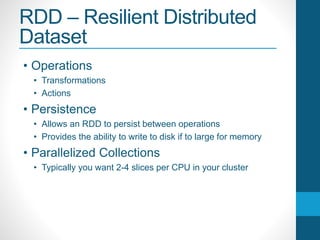 Introduction to Spark | PPTX | Databases | Computer Software and Applications