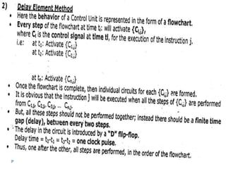 Control unit design | PPTX