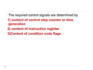 Control unit design | PPTX