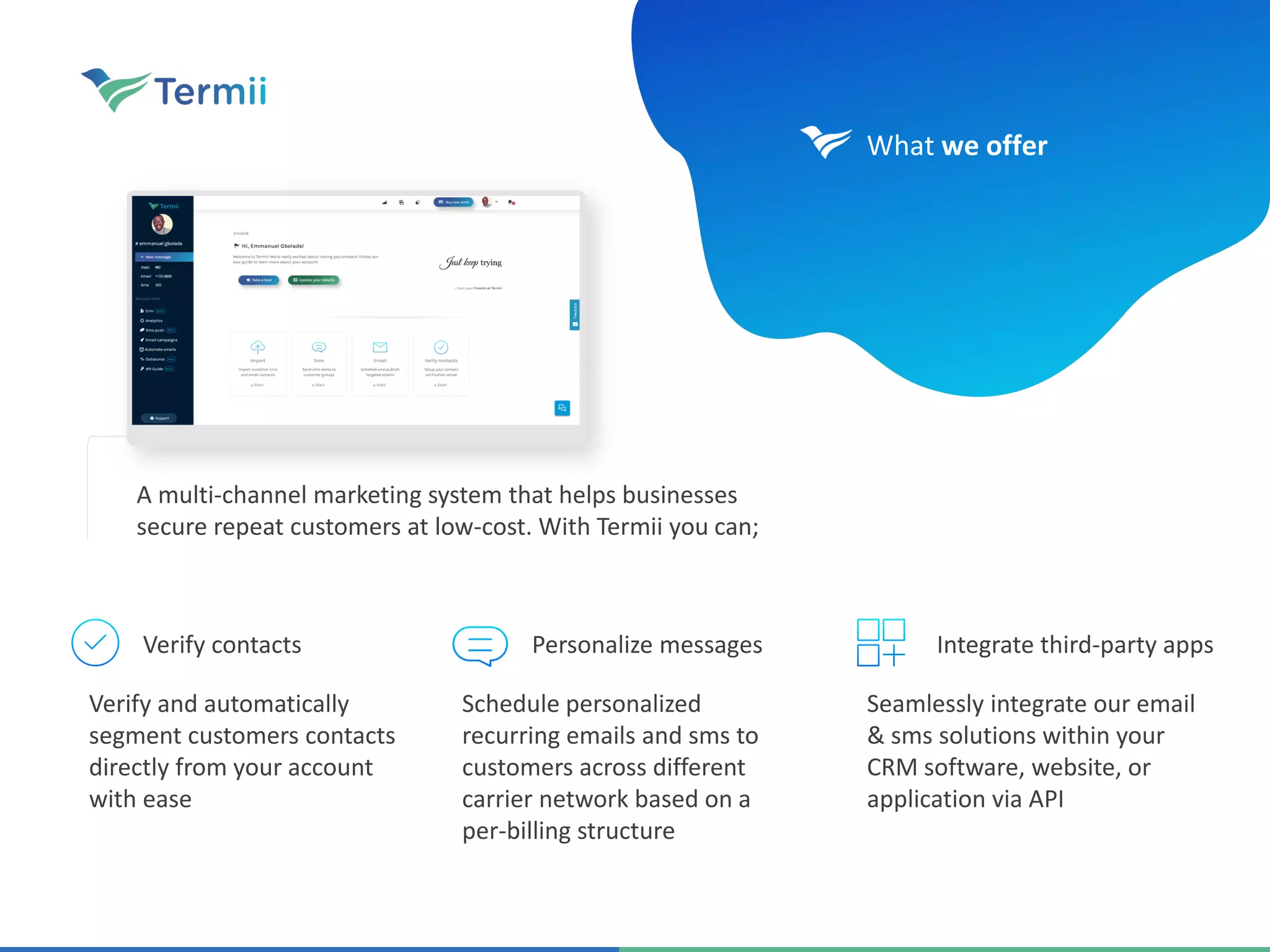 Termii Investment Deck | PPT