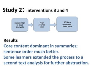 Concept mapping and text analysis (WRAB3 poster) | PPT