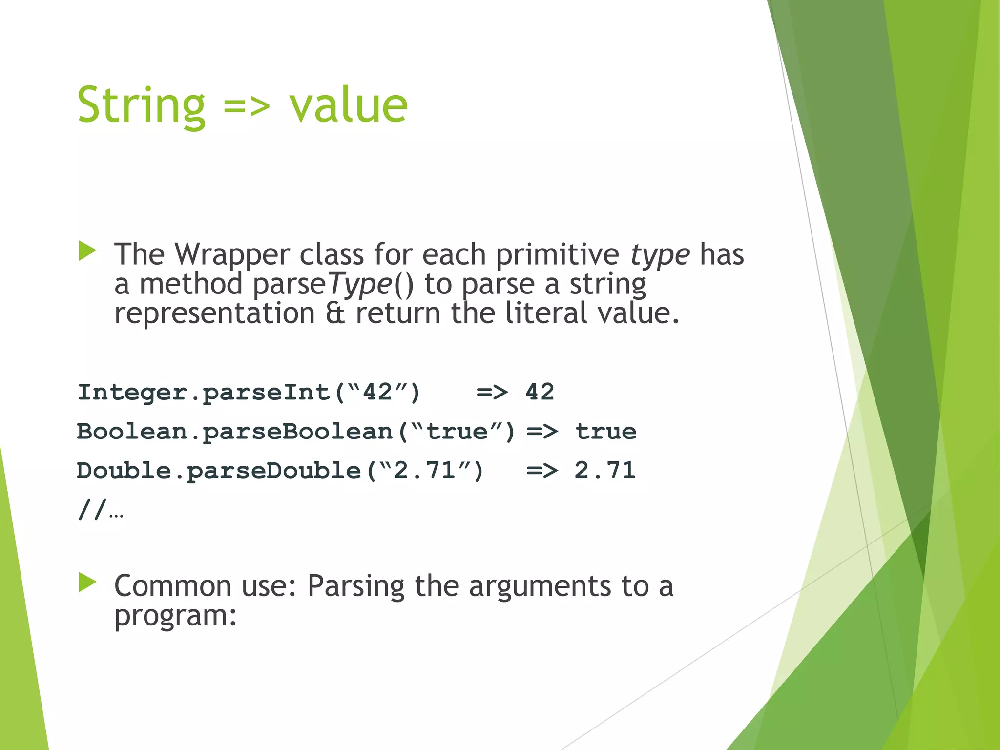Wrapper class (130240116056) | PPT
