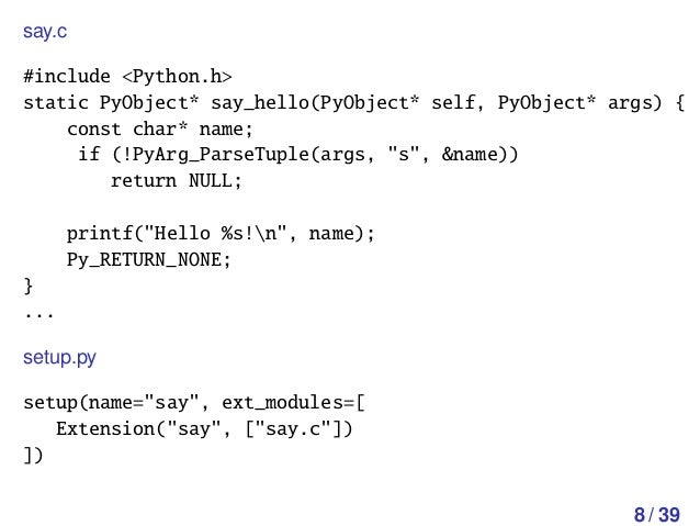 Wrapping a C++ library with Cython