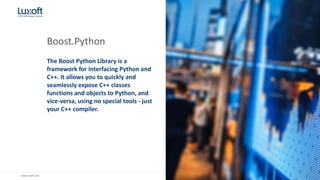 Kostiantyn Grygoriev "Wrapping C++ for Python" | PPT