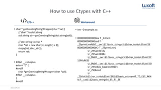 Kostiantyn Grygoriev "Wrapping C++ for Python" | PPT
