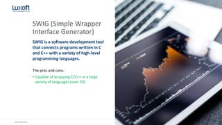 Kostiantyn Grygoriev "Wrapping C++ for Python" | PPT