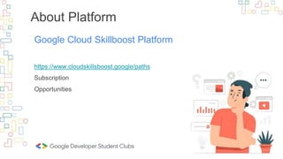 Google Cloud Study Jams Achievers presentation | PPT