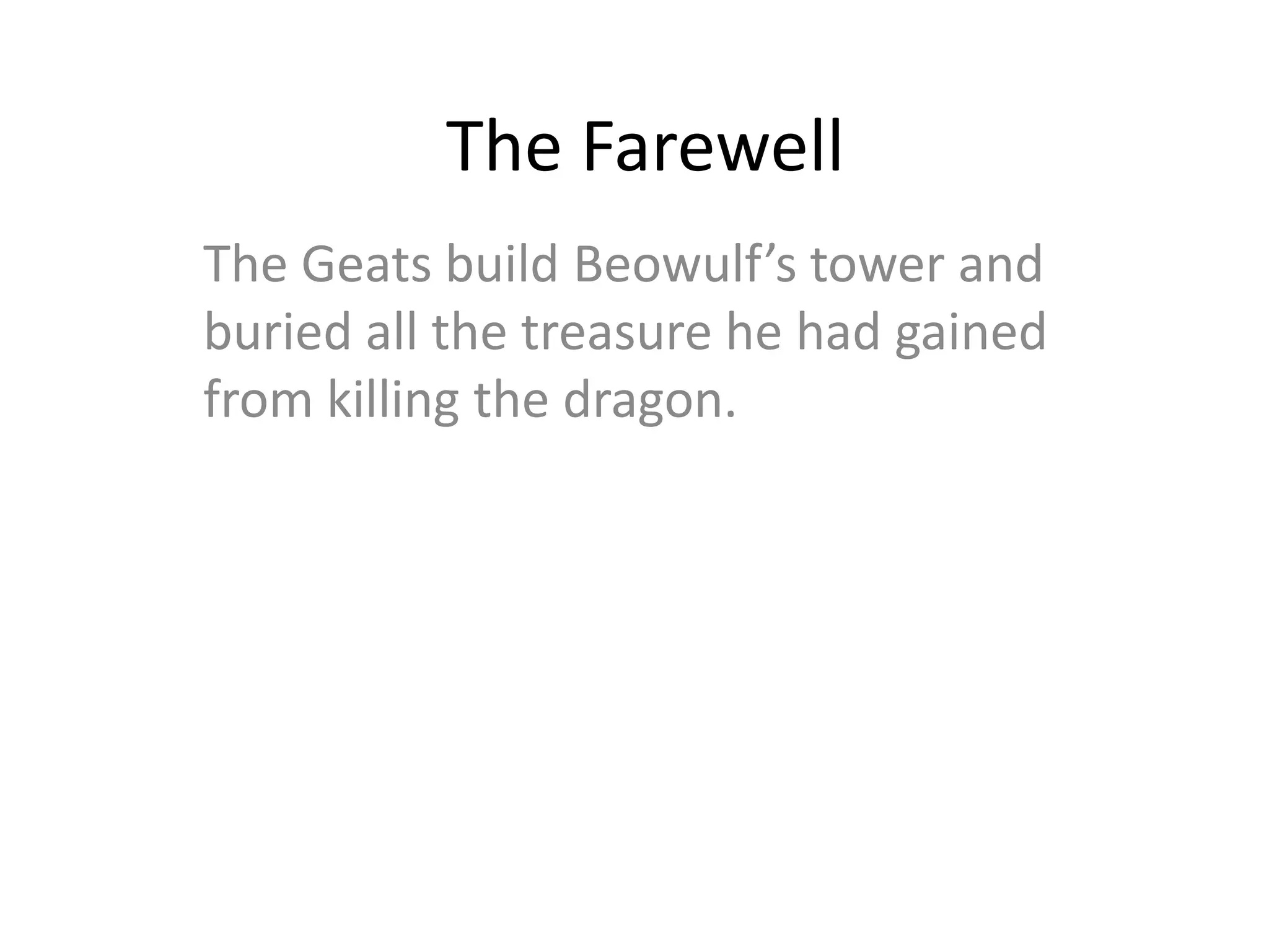 Wrath of grendel | PPT