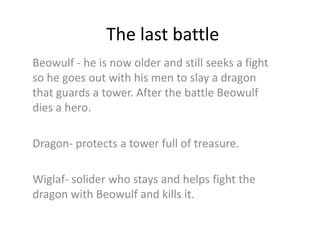 Wrath of grendel | PPT