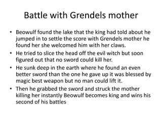 Wrath of grendel | PPTX