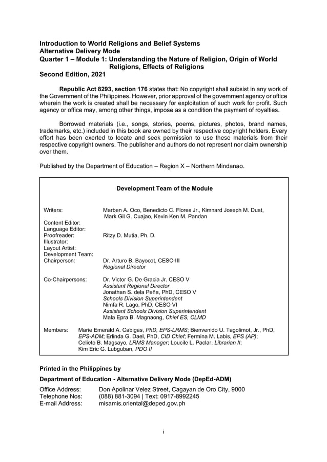 WRBS11_Q1_Mod1_Understanding-the-Nature-of-Religion-Origin-of-Religions ...