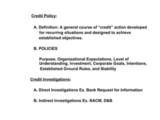 Credit Collections The Basics | PPT