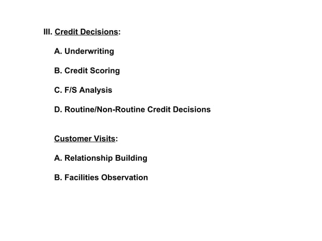 Credit Collections The Basics | PPT | Business Banking & Finance | Business