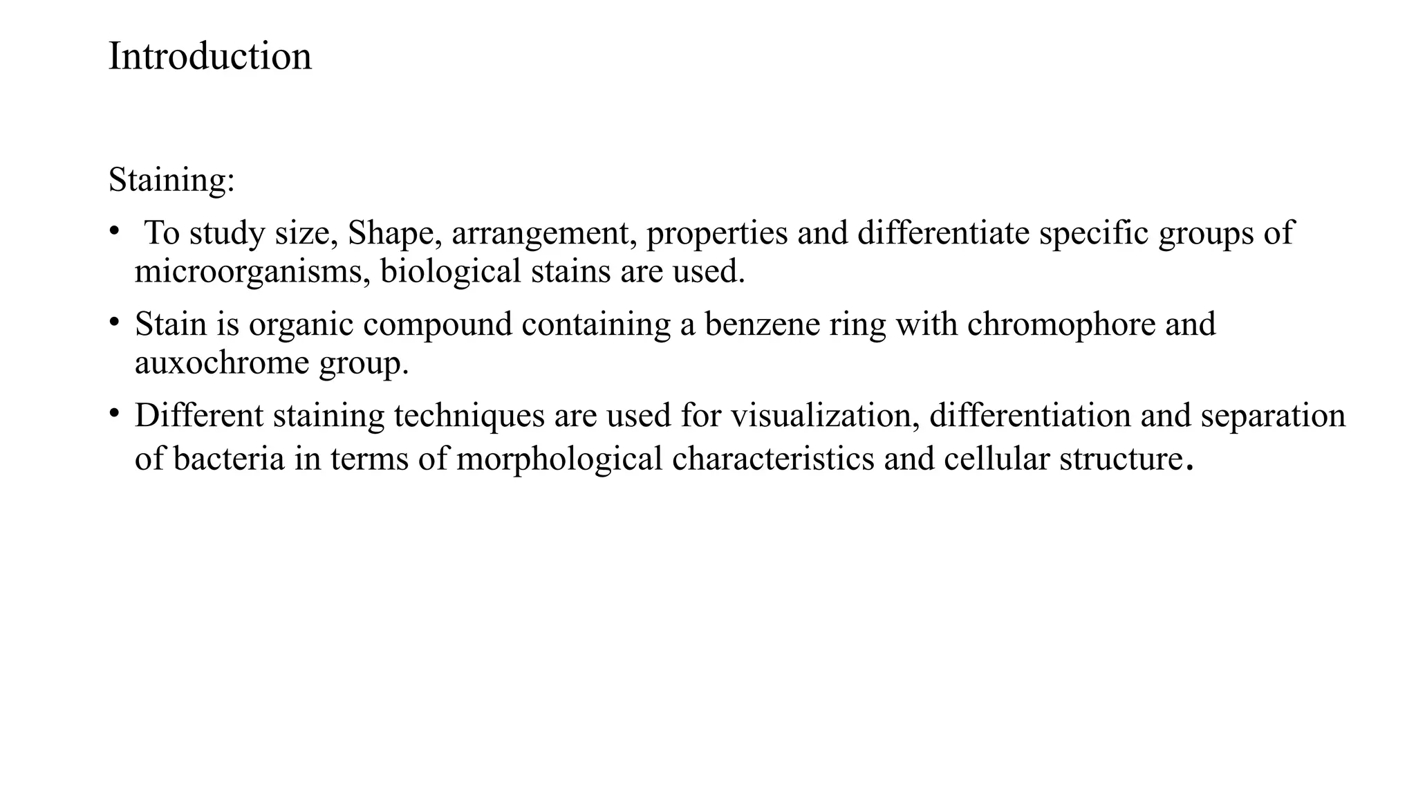 Identification of bacteria using staining techniques | PPTX