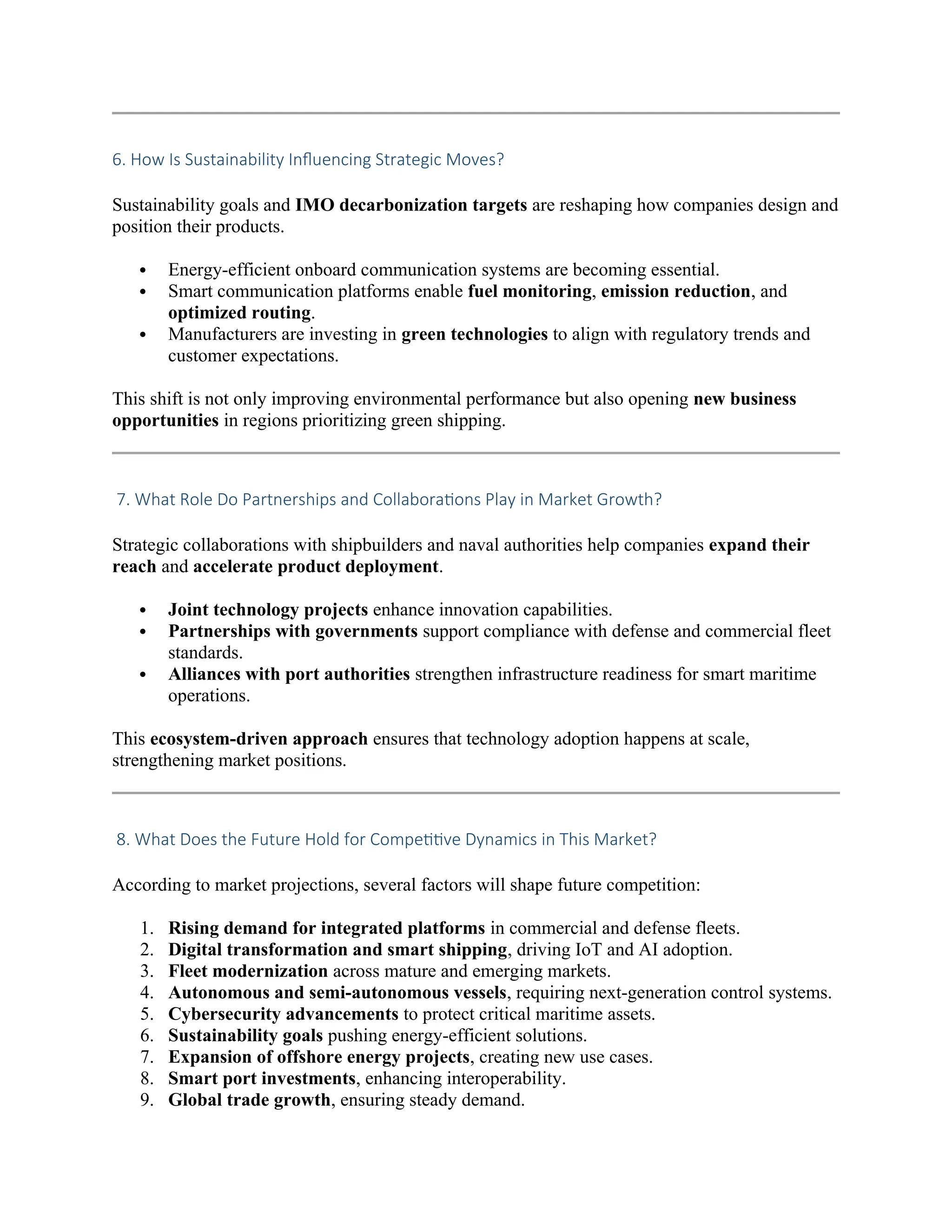 How Is the Marine Onboard Communication and Control Systems Market ...