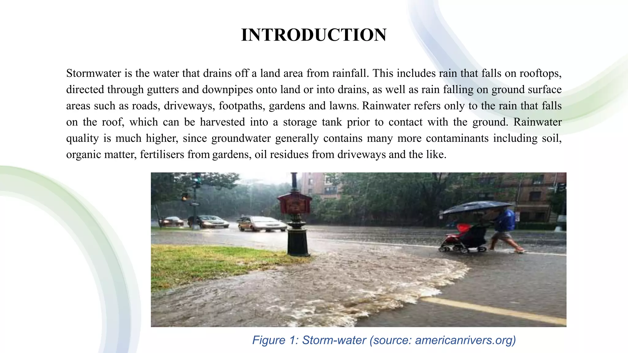 STORM WATER COLLECTION | PPTX