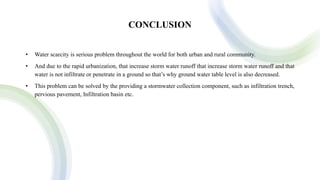 STORM WATER COLLECTION | PPTX