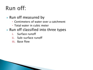 water resources engineering | PPTX