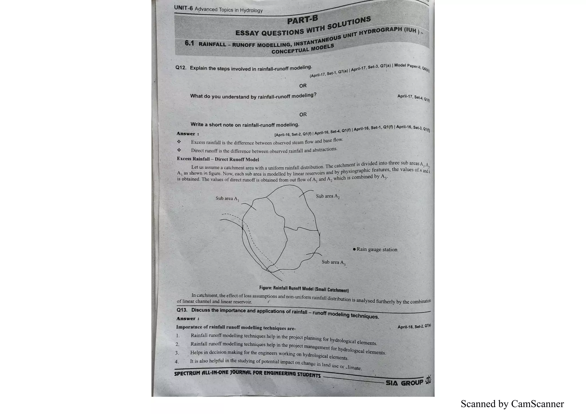 advanced topics in hydrology | PPT